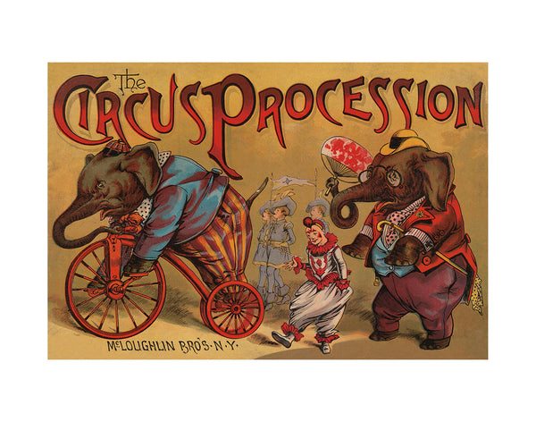 The Circus Procession, 1888 | McGaw Graphics