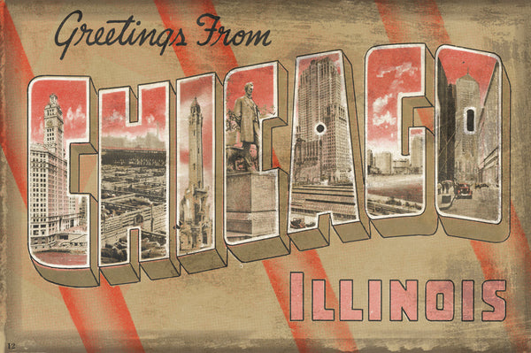 Greetings from Chicago | McGaw Graphics