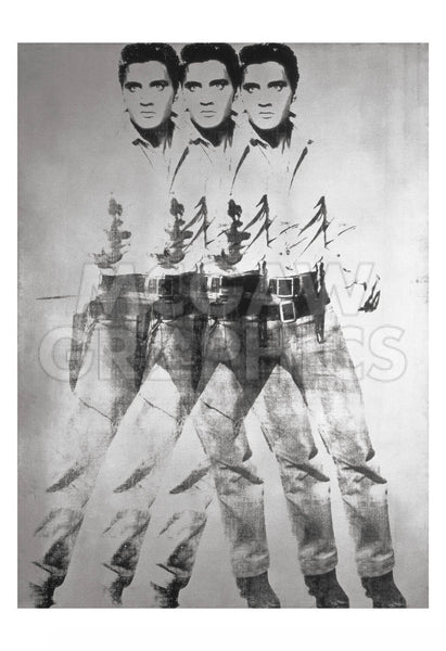 Triple Elvis®, 1963 | McGaw Graphics